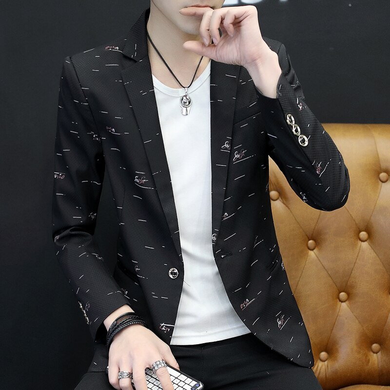 Terno Masculino de talla grande 6XL-M Blazer Mascu... – Vicedeal