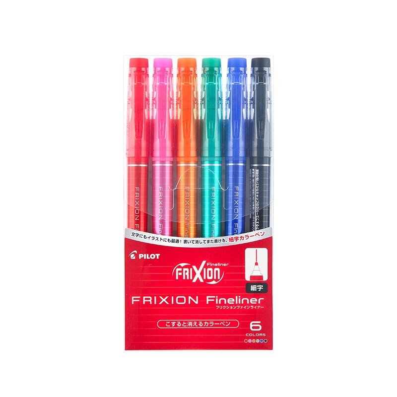 PILOT DPK-SFFL Friction Watercolor Pen 6/12 Color ... – Vicedeal