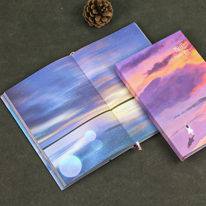 Full Color Page Notebook Beautiful Cute Diary 112 ... – Vicedeal
