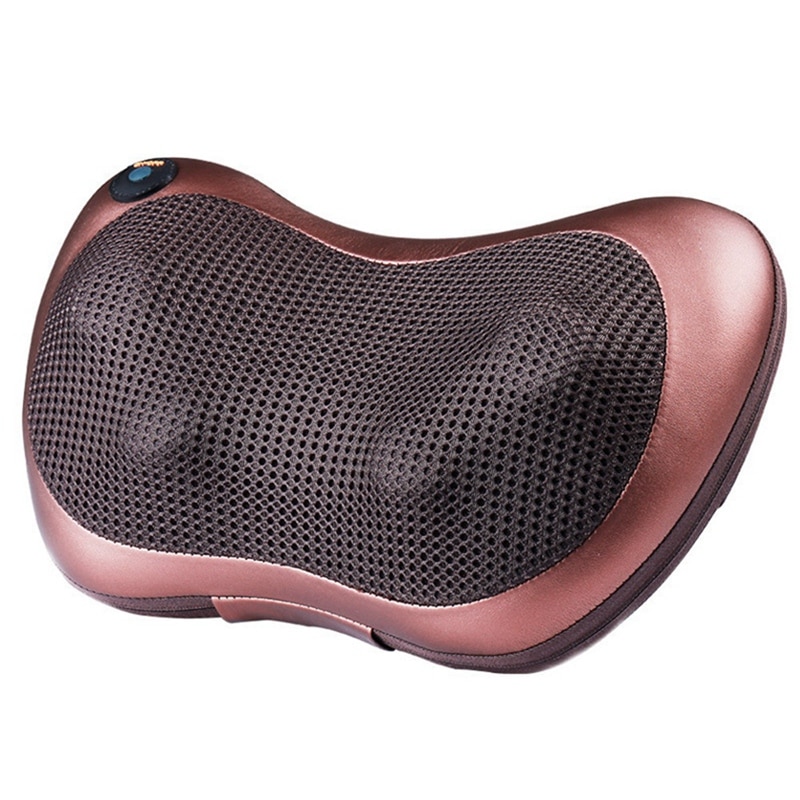 Roller Massage Pillow For Neck Chair Infrared Heat Vicedeal 5232