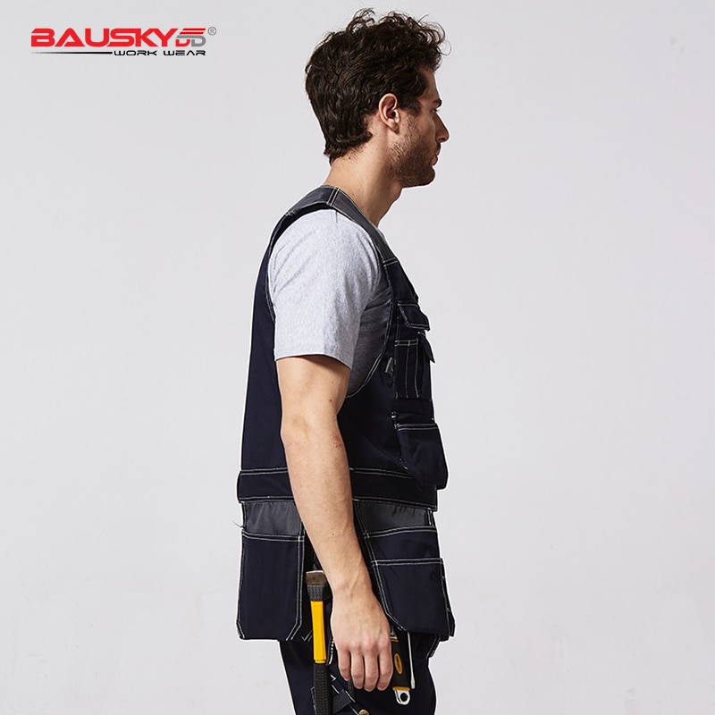 Bauskydd workwear 208 dark blue safety working clo... – Grandado