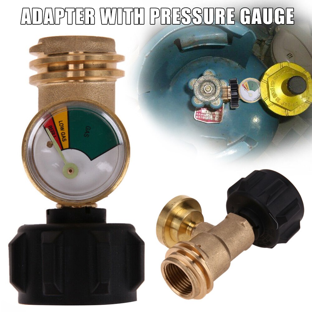 Propane Tank Gauge Gas Grill Barbecue Pressure Met... – Vicedeal