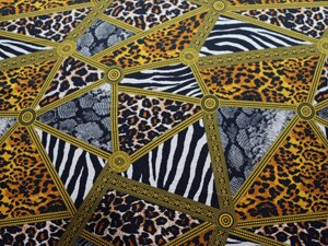 100cm*148cm Africa Leopard print Patchwork Fabric ... – Grandado