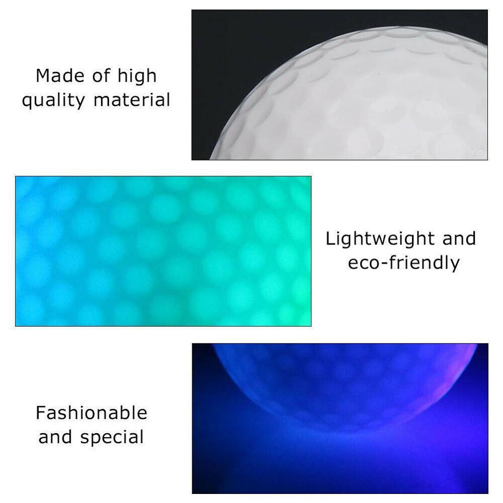 Synthetic Rubber Golf LED Luminous Ball Often Brig... – Grandado