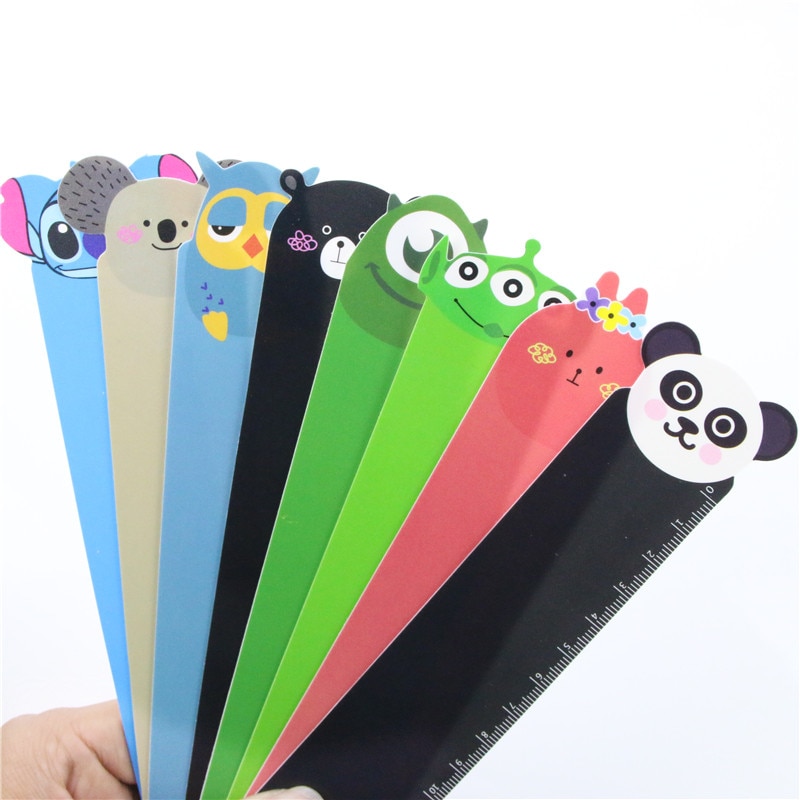 2 PCS Random Panda Owl Straight Ruler School Suppl... – Vicedeal