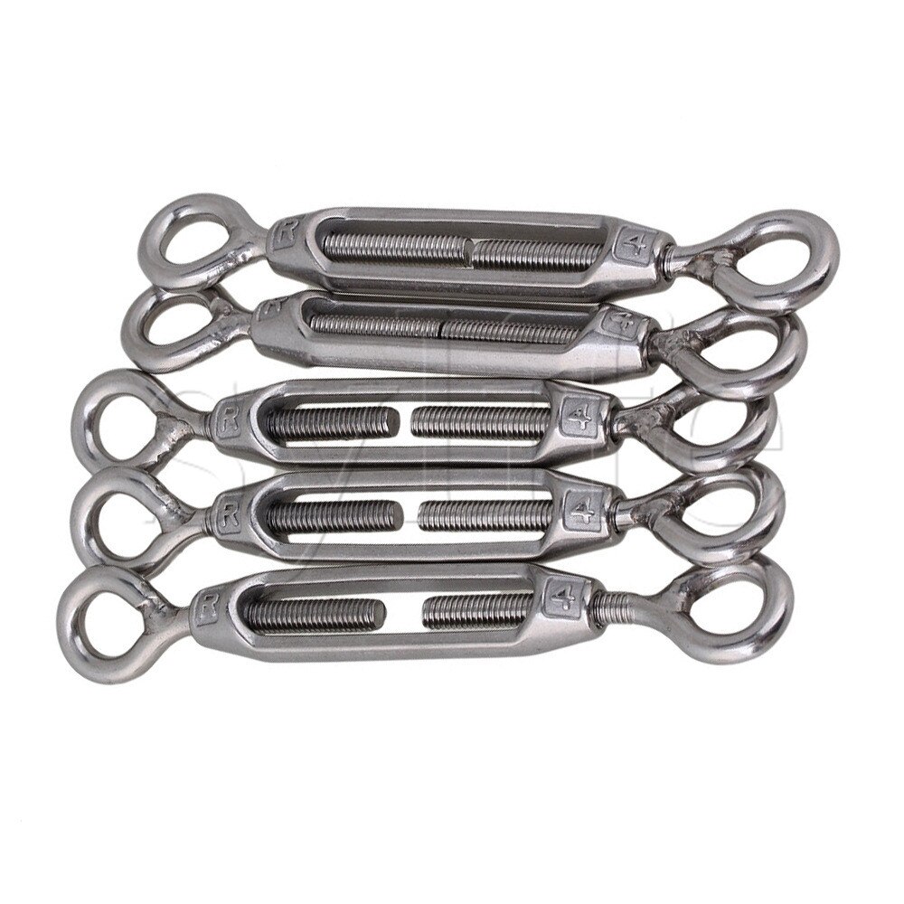 M4 European Style Turnbuckle Wire Rope Tension 304... – Vicedeal