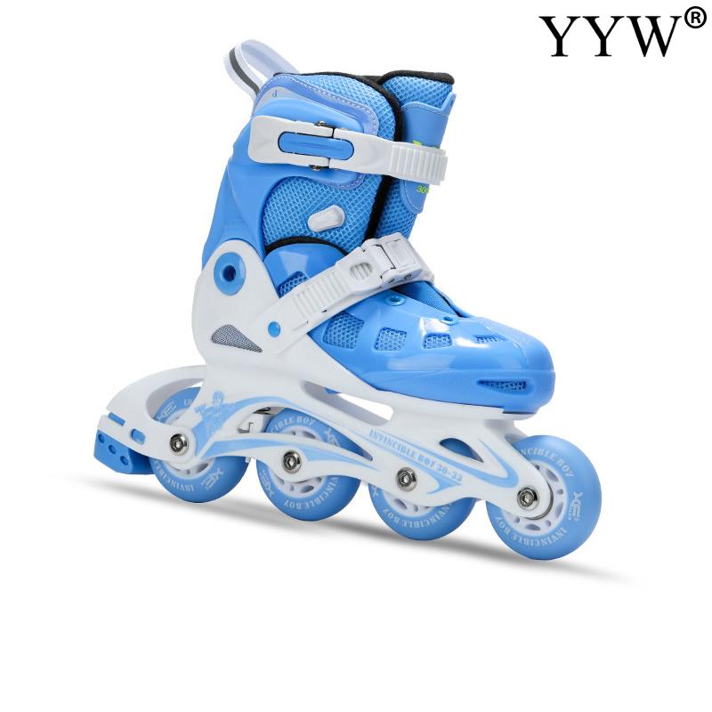 Kids Adjustable Inline Roller Skates Blade Skating... – Grandado
