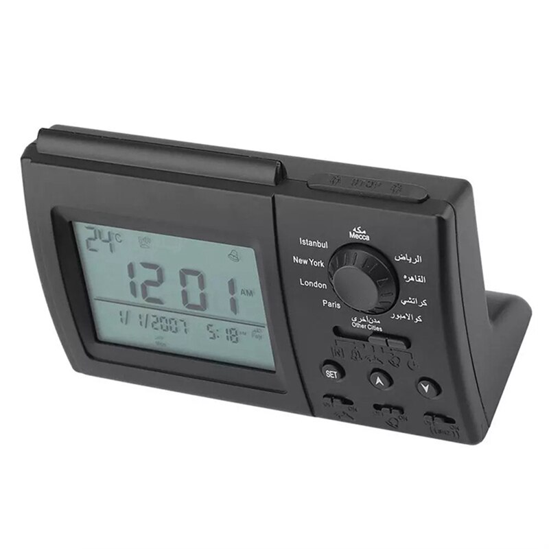 Automatic Digital Clock Prayer Alarm Islamic Azan ... – Grandado