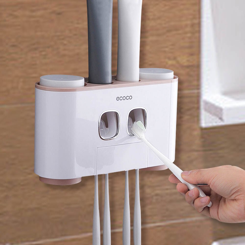 Magnetic Toothbrush Holder Inverted Cup Automatic ... – Grandado