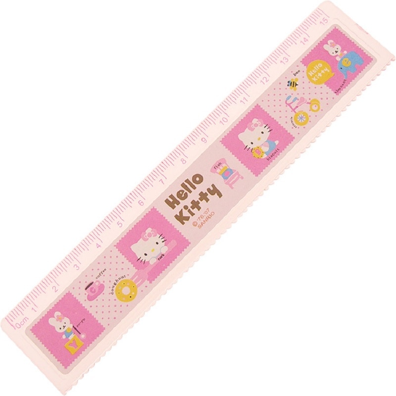 pink students rulers 15cm plastic ruler School Rul... – Grandado