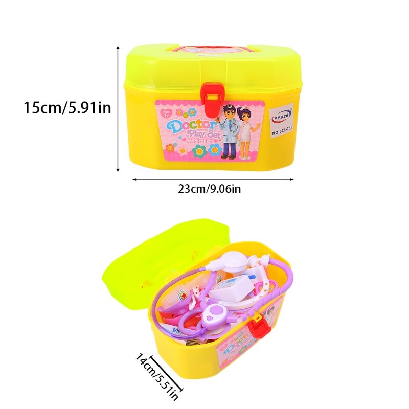 Nurse Doctors Case Pretend Play Kit Kids Medicine ... – Grandado