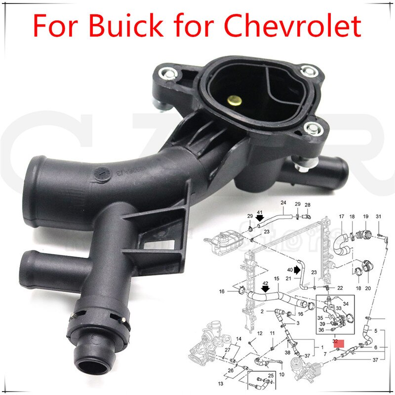 25193922 25192985 1511105 akcesoria dla Chevy Cruz... – Grandado