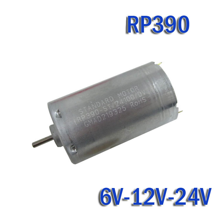 Standard 390 DC motor 6V 12V 24V Für staubsauger W... – Vicedeal