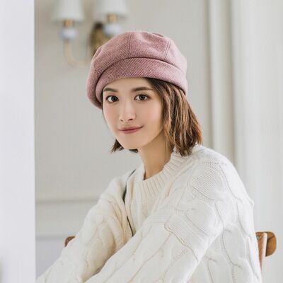 Gorro de boina de artista para mujer, boinas de la... – Grandado
