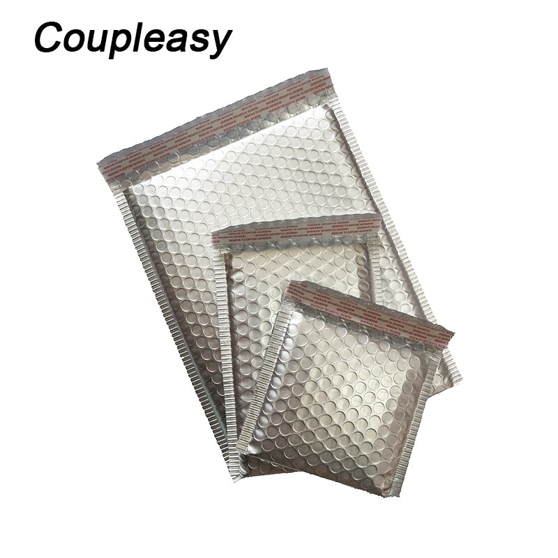 25 Stks/partij Aankomst Bubble Mailer Mat Zilver B... – Vicedeal