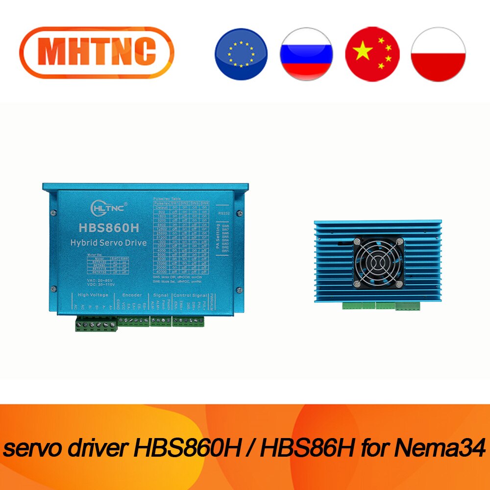 Eu Magazijn HBS860H / HBS86H Hydrid Servo Motor Dr... – Grandado