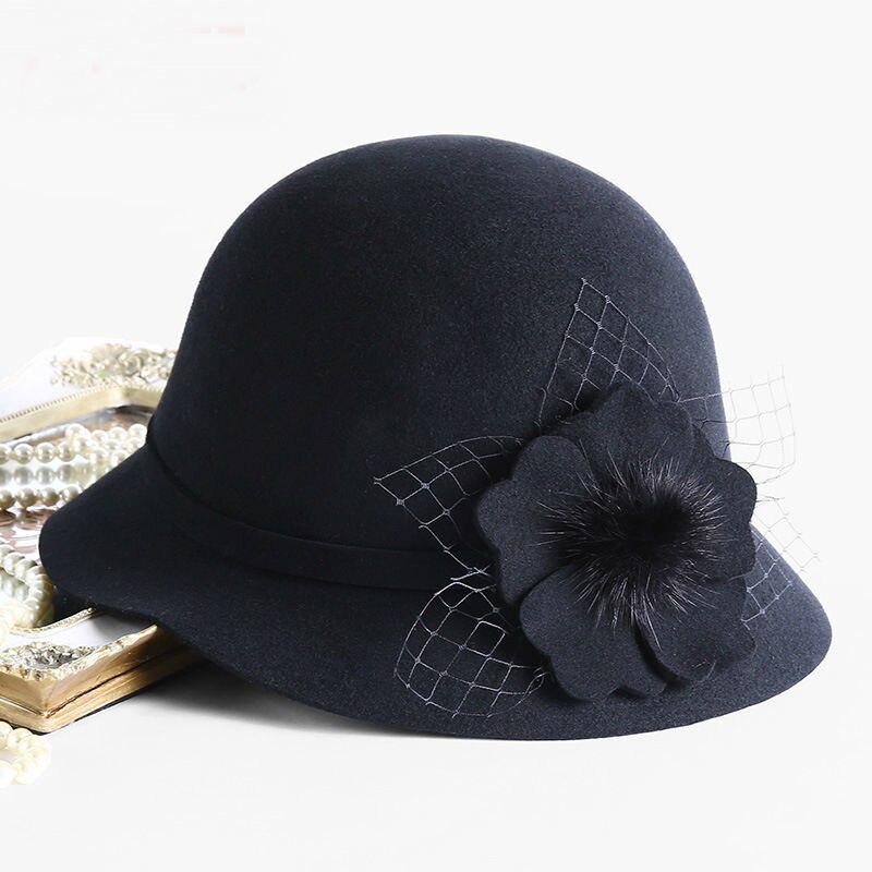 Woman Autumn And Winter Party Formal Woolen Bucket... – Grandado