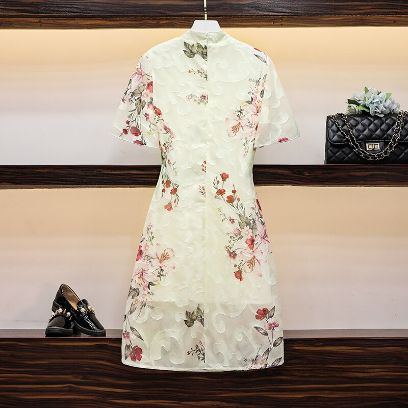 Jacquard M-4XL Plus Size Vintage Chinese Tradition... – Grandado