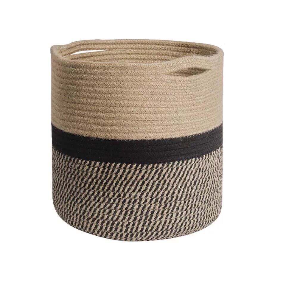 Straw Storage Basket Rattan Seagrass Woven Storage... – Grandado