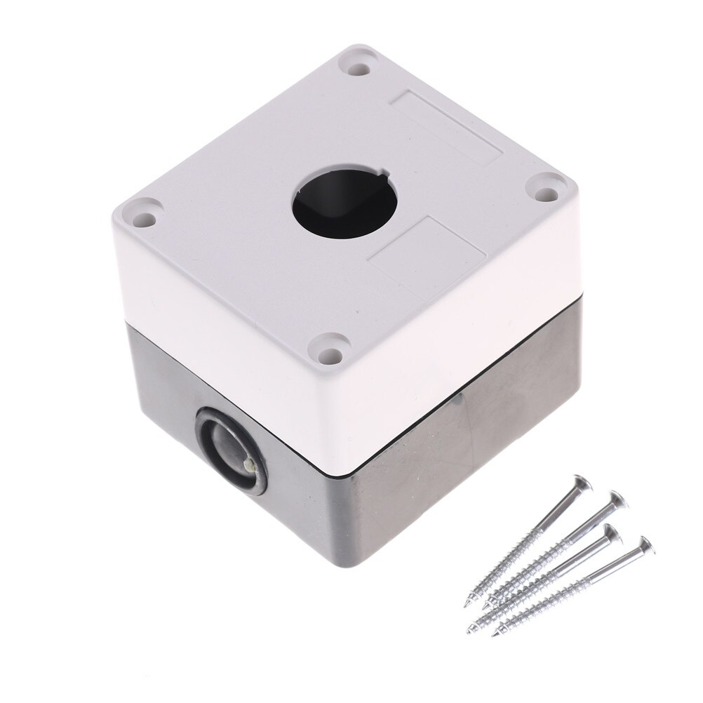 1pcs Plastic Control White Push Button Switch Box ... – Grandado
