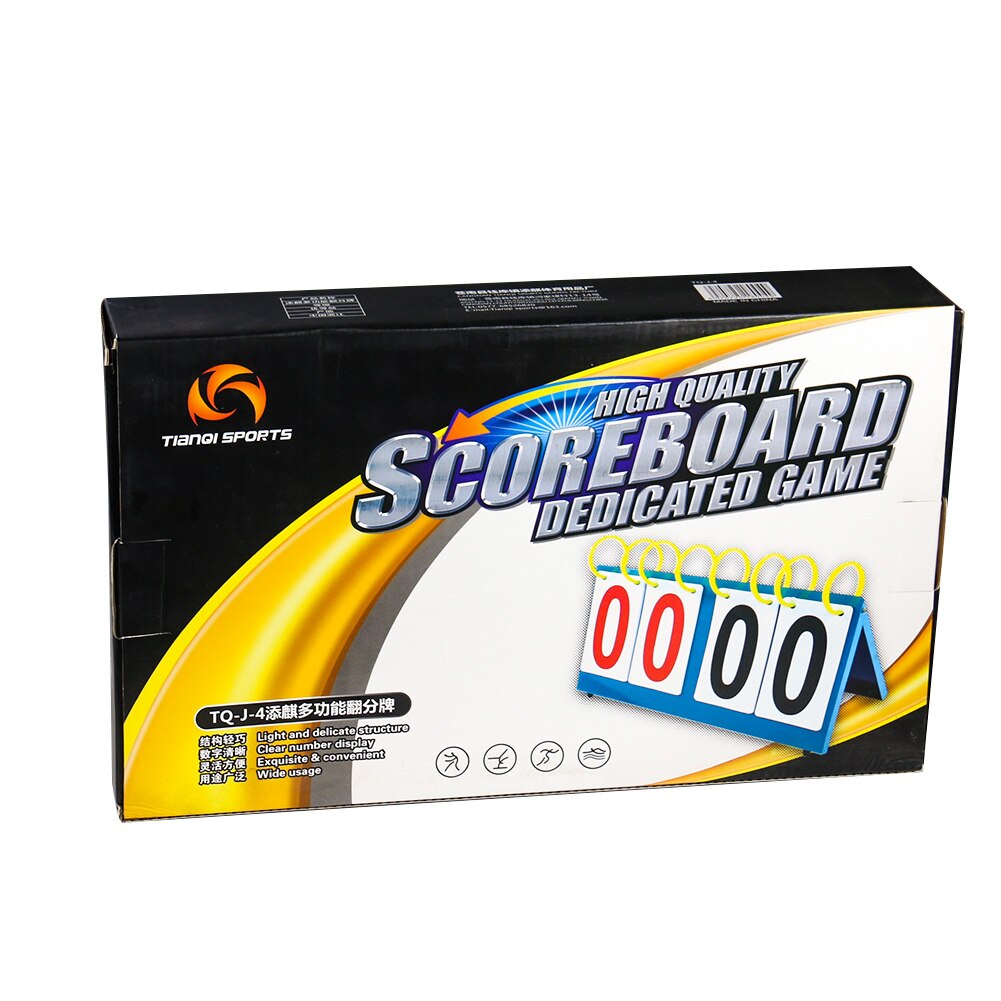 4 Digit Scoreboard Sports Competition Scoreboard f... – Vicedeal