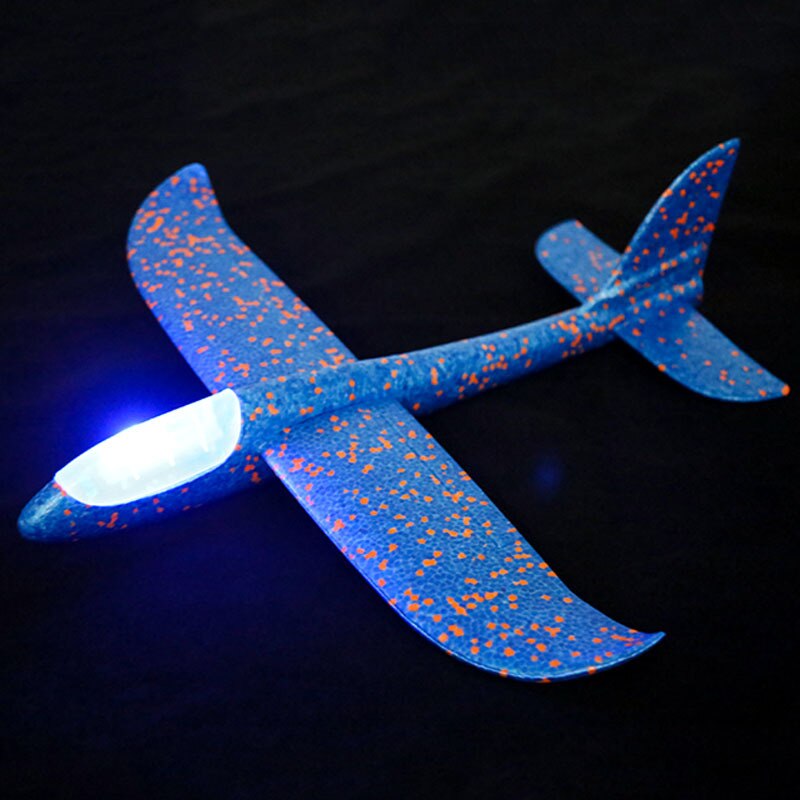48cm Luminous Toys Hand Throw Flying Glider Planes... – Grandado