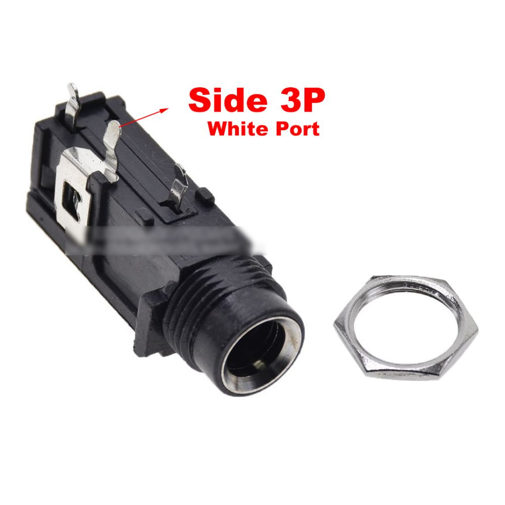 5sets 3P/4P Audio Jack Speaker Connector 6.35 Mono... – Vicedeal