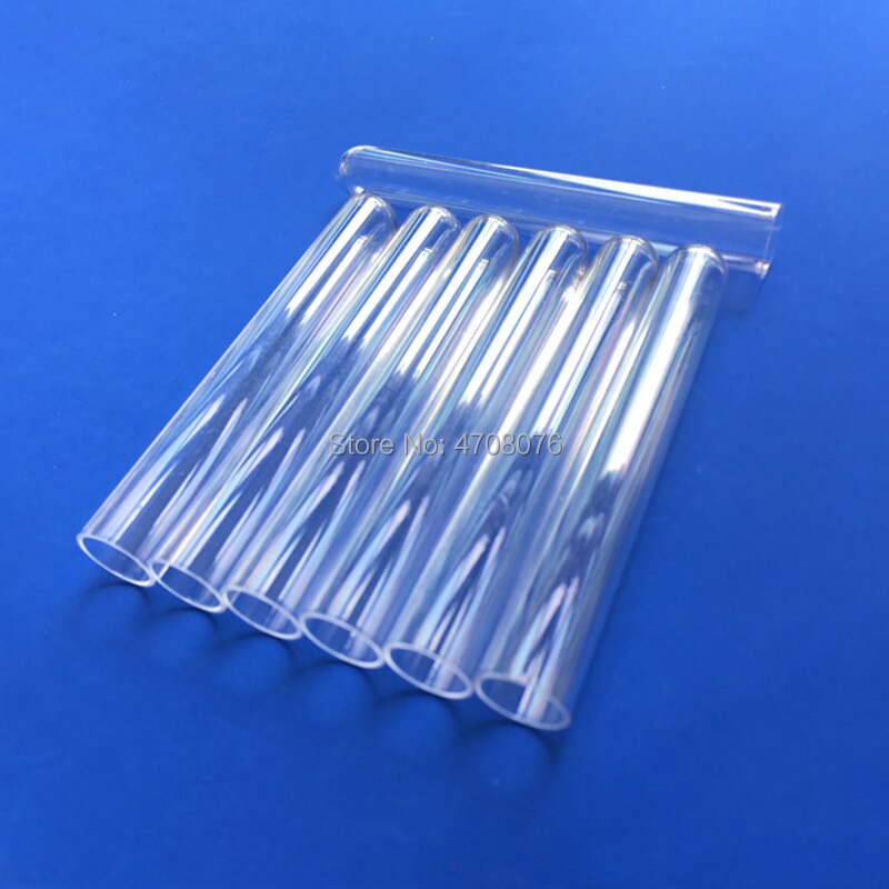 100pcs/lot 15x100mm Lab clear plastic test tube Ha... – Grandado