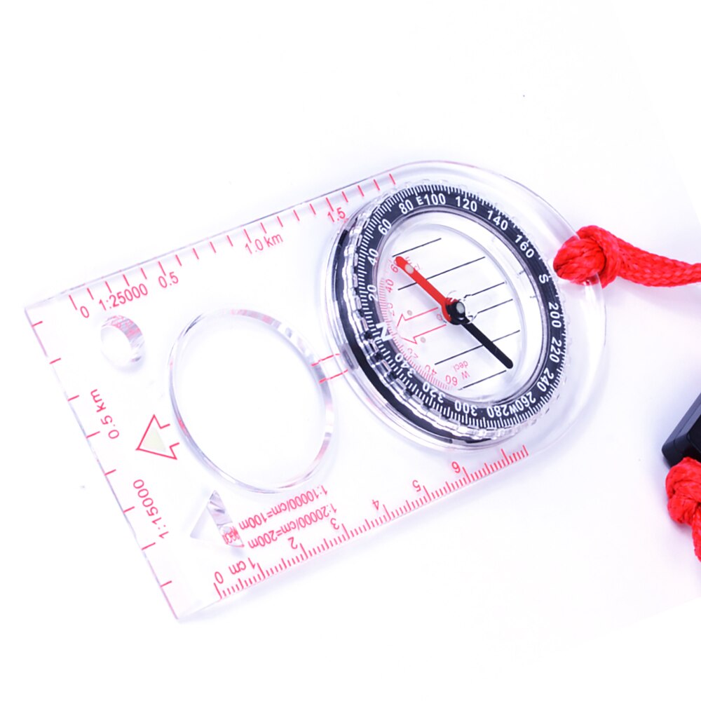Portable Magnifying Compass Ruler Scale Scout outd... – Grandado