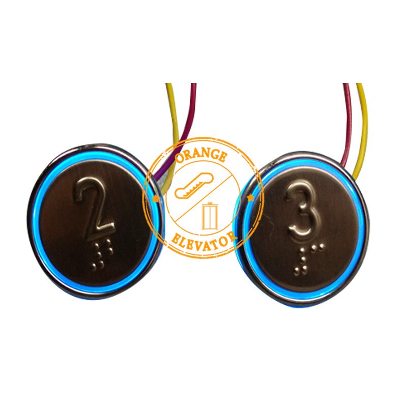 Elevator Push Button with braille BR34CB – Vicedeal