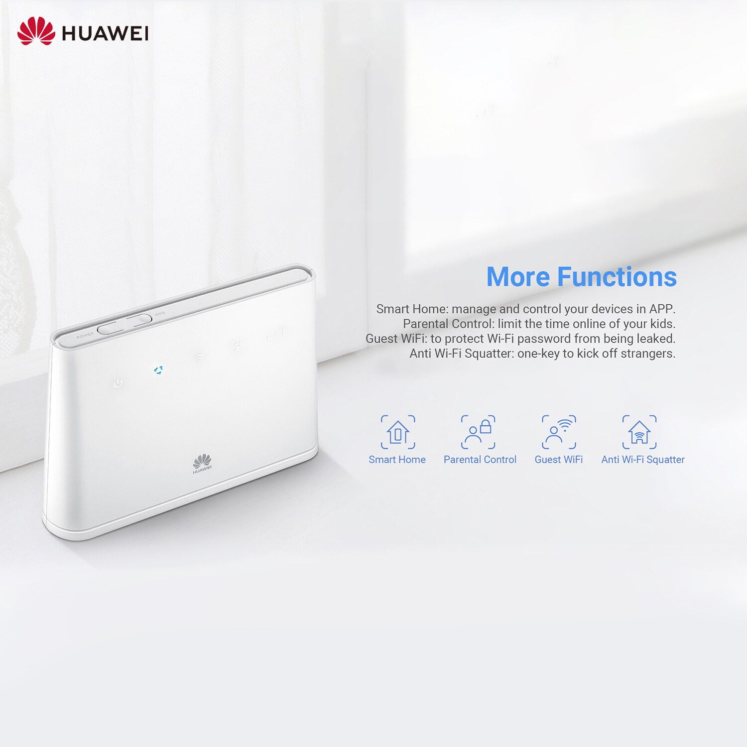 Huawei 4G Router 2 2.4G 150Mbps Wifi Lte Cpe Mobie... – Grandado