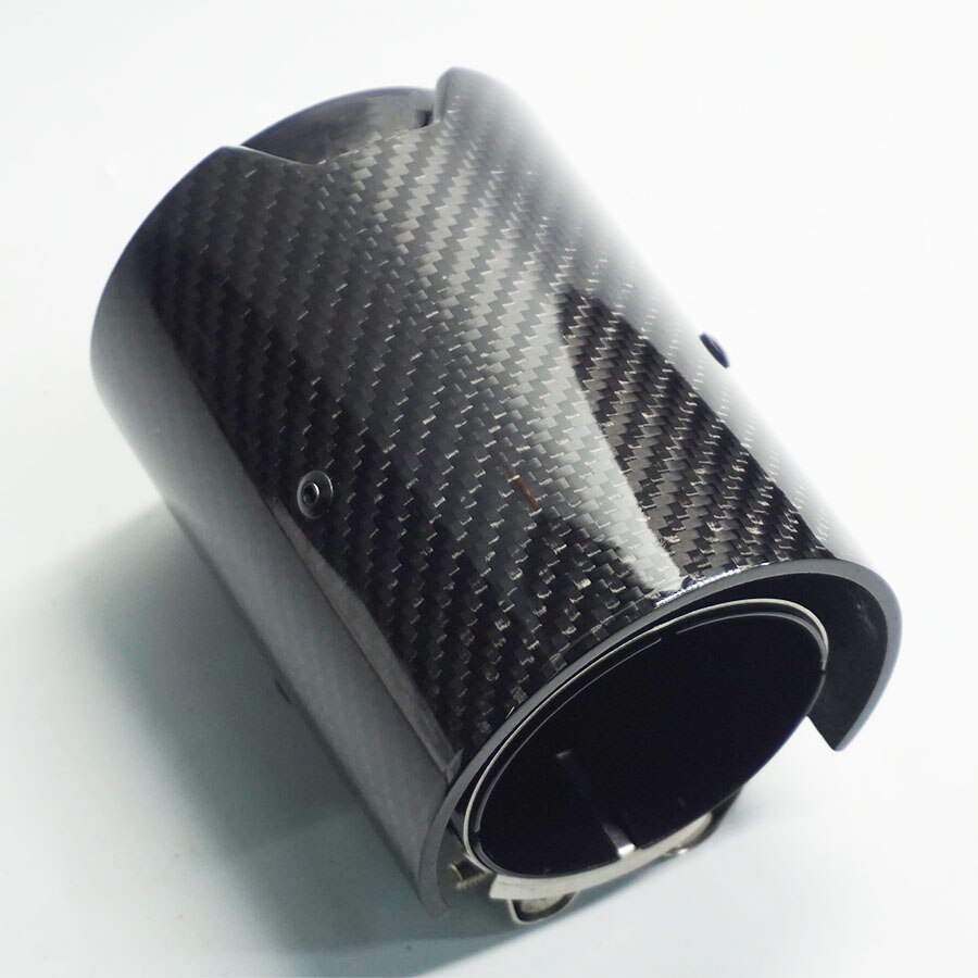 1PC 67mm inlet Carbon Fiber Exhaust Tail Tips Muff... – Grandado