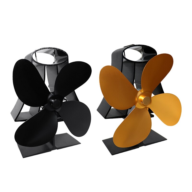 Termisk eldstadsfläkt värmedriven braskaminsfläkt ... – Vicedeal