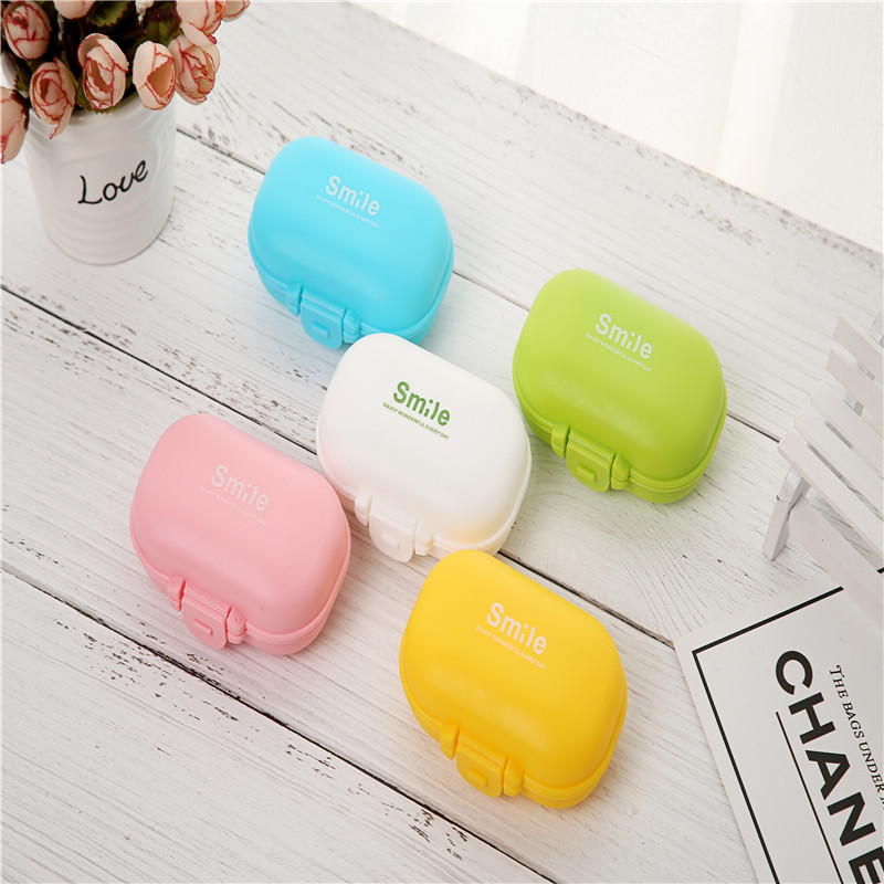 Portable 4 Grid Medicine Organizer Holder Containe... – Grandado