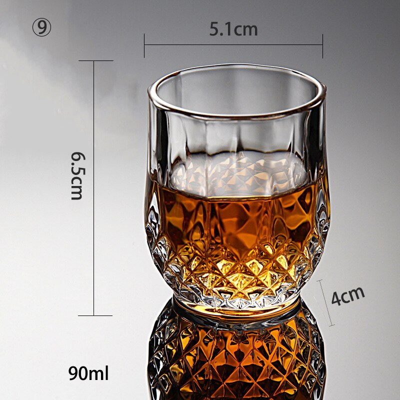 Shooting (8 pieces of crystal glass cup high glass... – Vicedeal