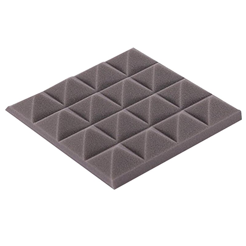 25X25X5Cm Soundproof Sponge,Acoustic Foam Panel St... – Grandado