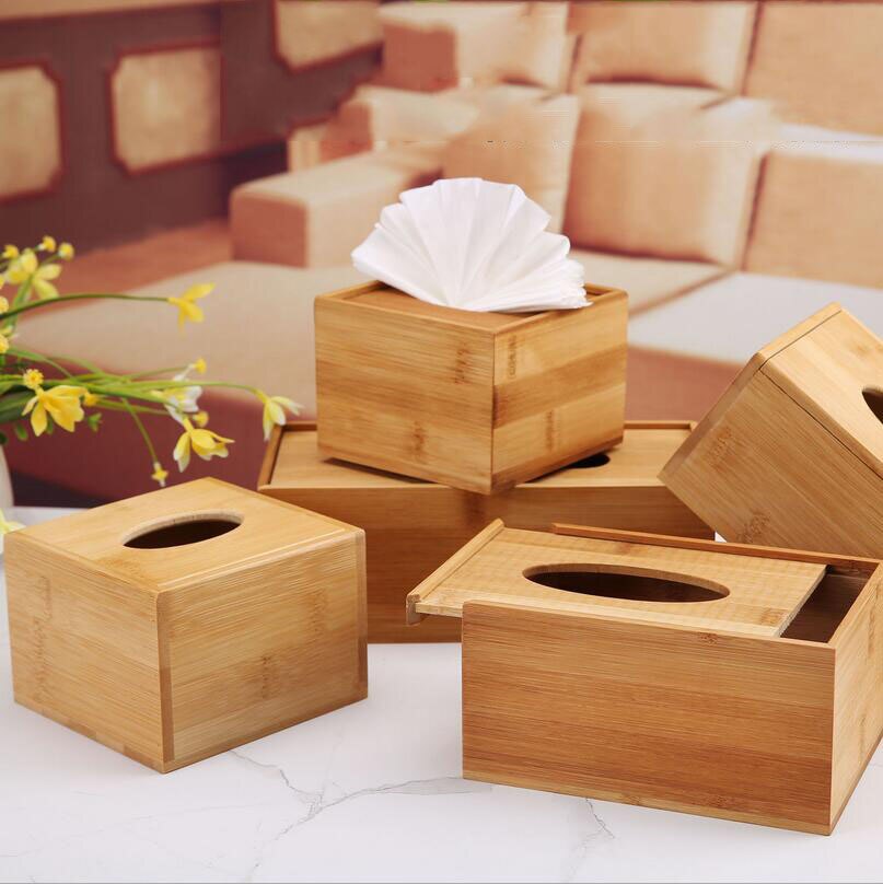 Modern Simple Multi-function Desktop Bamboo Wood T... – Grandado