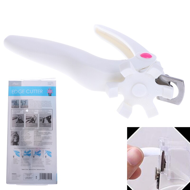 Nail Art Nail Edge Clipper Cutter Acrylic Gel Fals... – Grandado