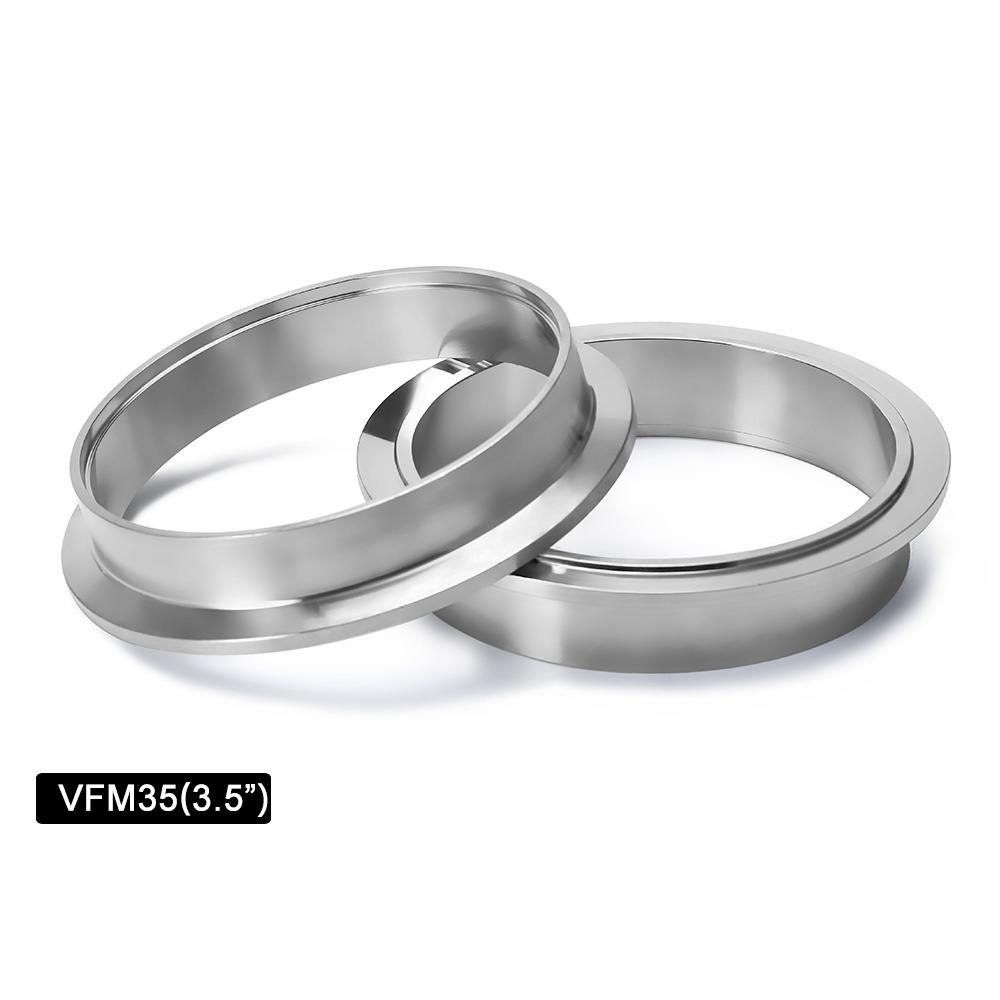 (2 Stk/partij) 3.5 "V-Band Flens Rvs 304 Vro ... – Vicedeal