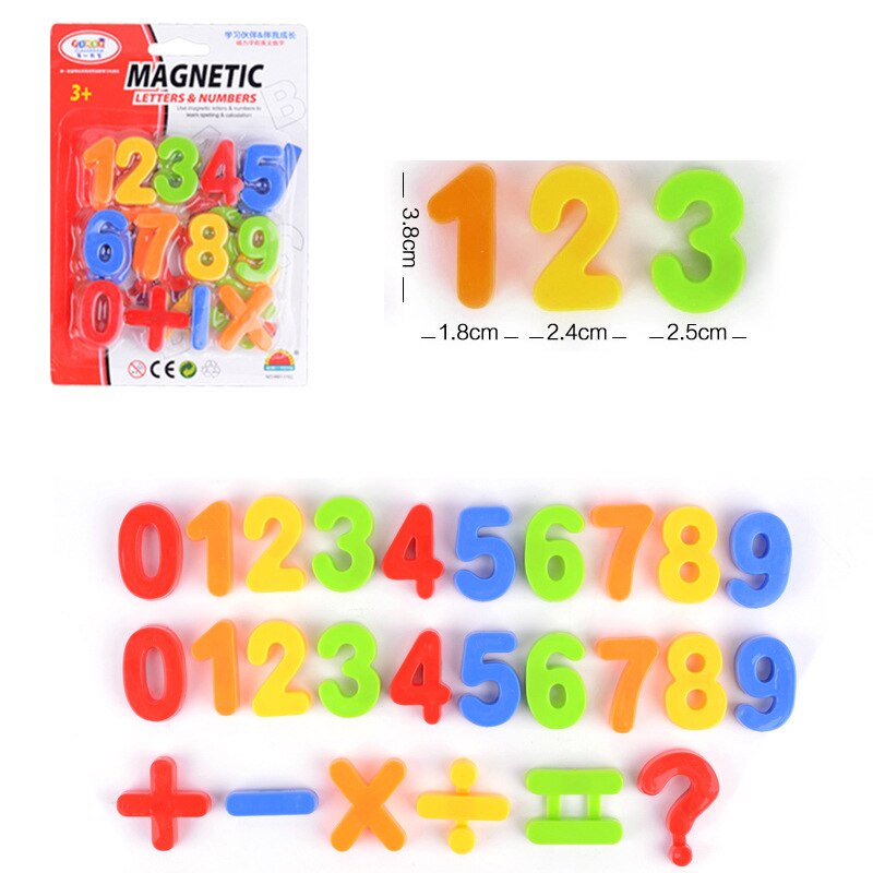 Children Learning Toys Maths Number Fridge Magnets... – Grandado