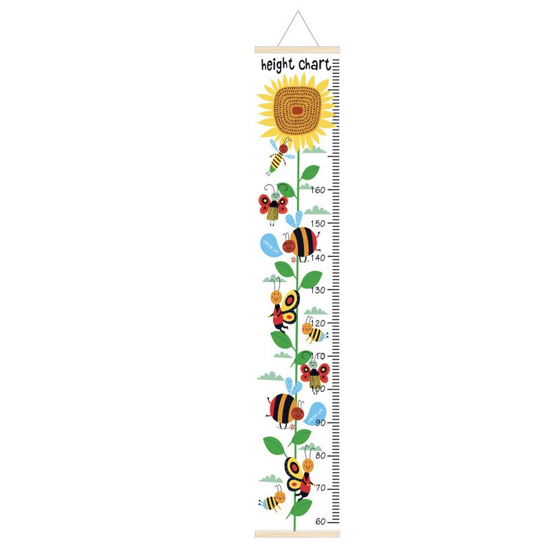 Hanging canvas height children's growth chart ... – Grandado