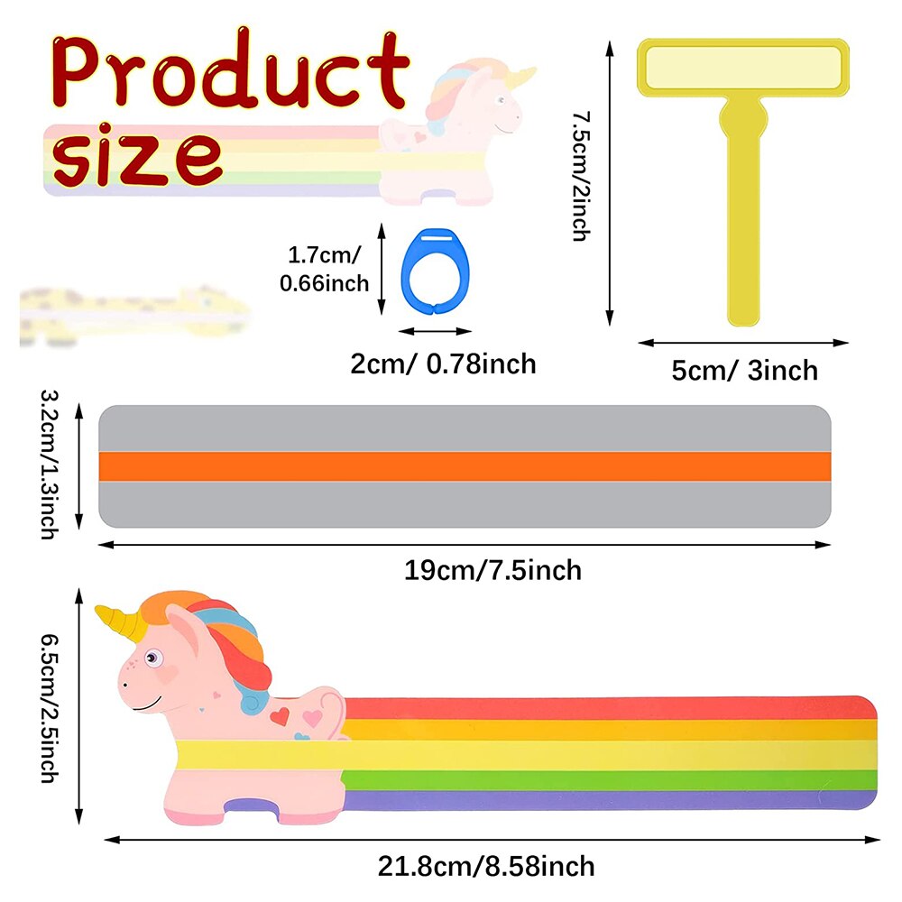 25 Pieces Dyslexia Reading Strips Reading Guide St... – Vicedeal