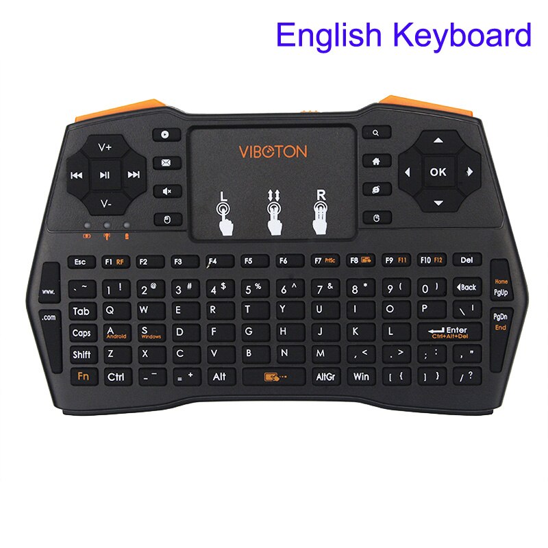 Mini Handheld Keyboard 2.4G Wireless English/Spani... – Vicedeal
