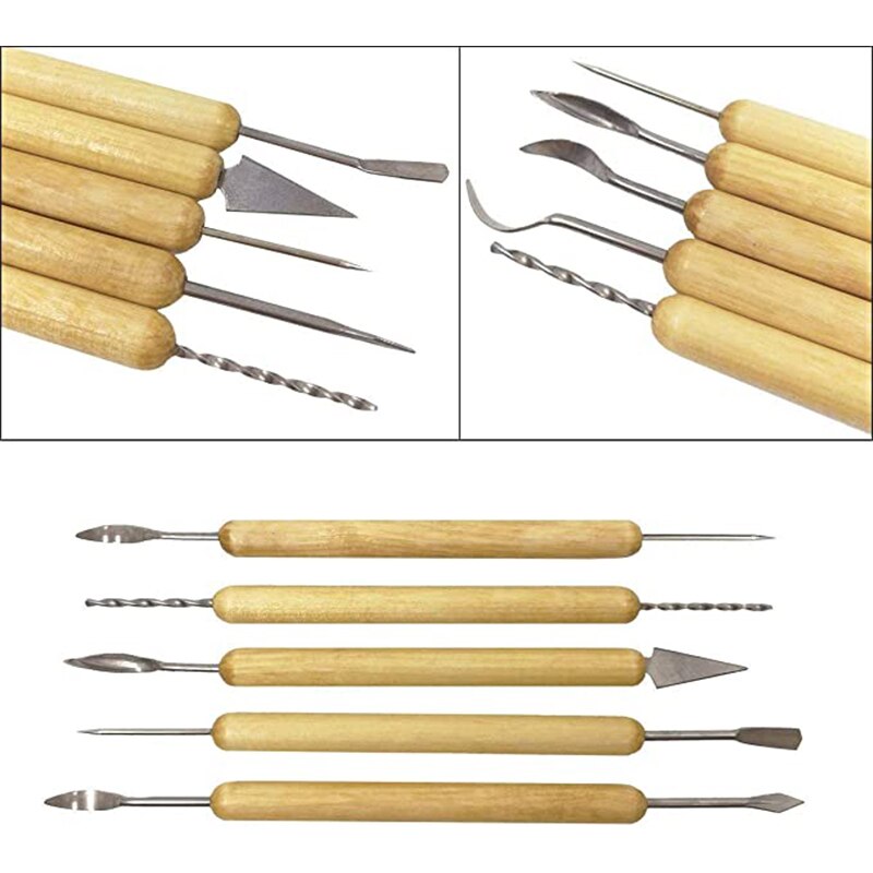 14pcs Clay Sculpture & Ceramics Tool Set With Canv... – Grandado