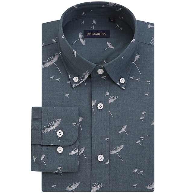 Strand Floral Gedruckt Bambus Faser Shirts Für Män... – Grandado