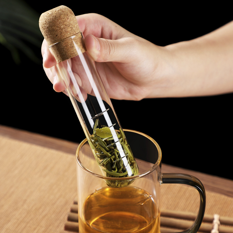 2/4Pcs Glass Tea Infuser Pipe Glass Tea Strainer T... – Grandado