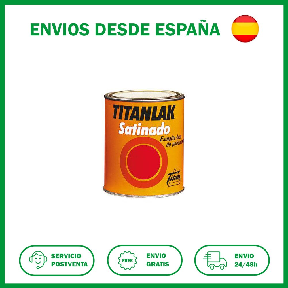 Esmalte Laca Satinado Titanlak Titan Laca Poliuret... – Grandado