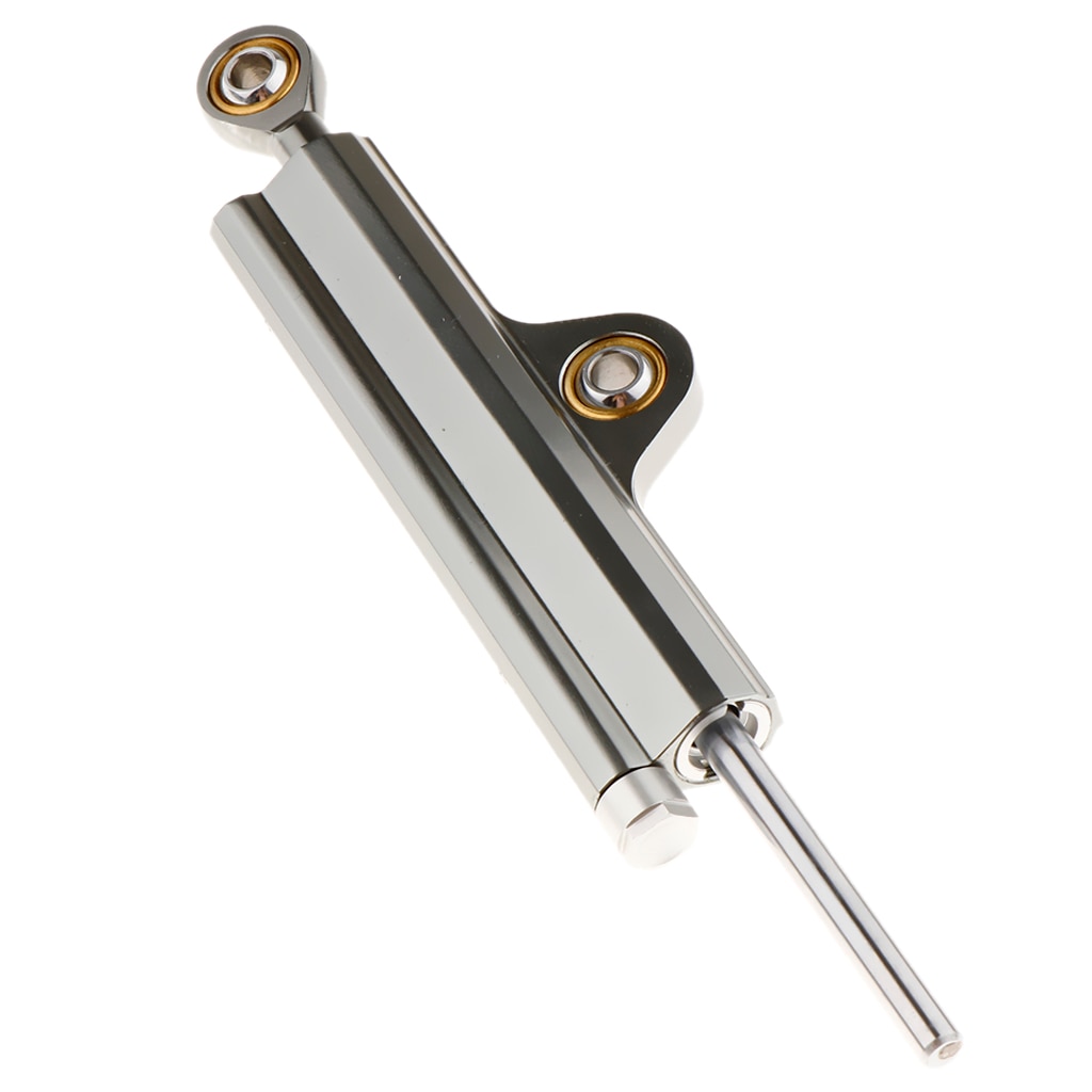 256mm Gray Adjustable Steering Damper 6 Way Adjust... – Vicedeal