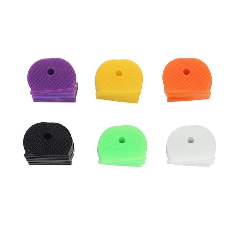 30 PACK Coloured KEY TOP COVERS Head/Caps/Tags/ID ... – Grandado
