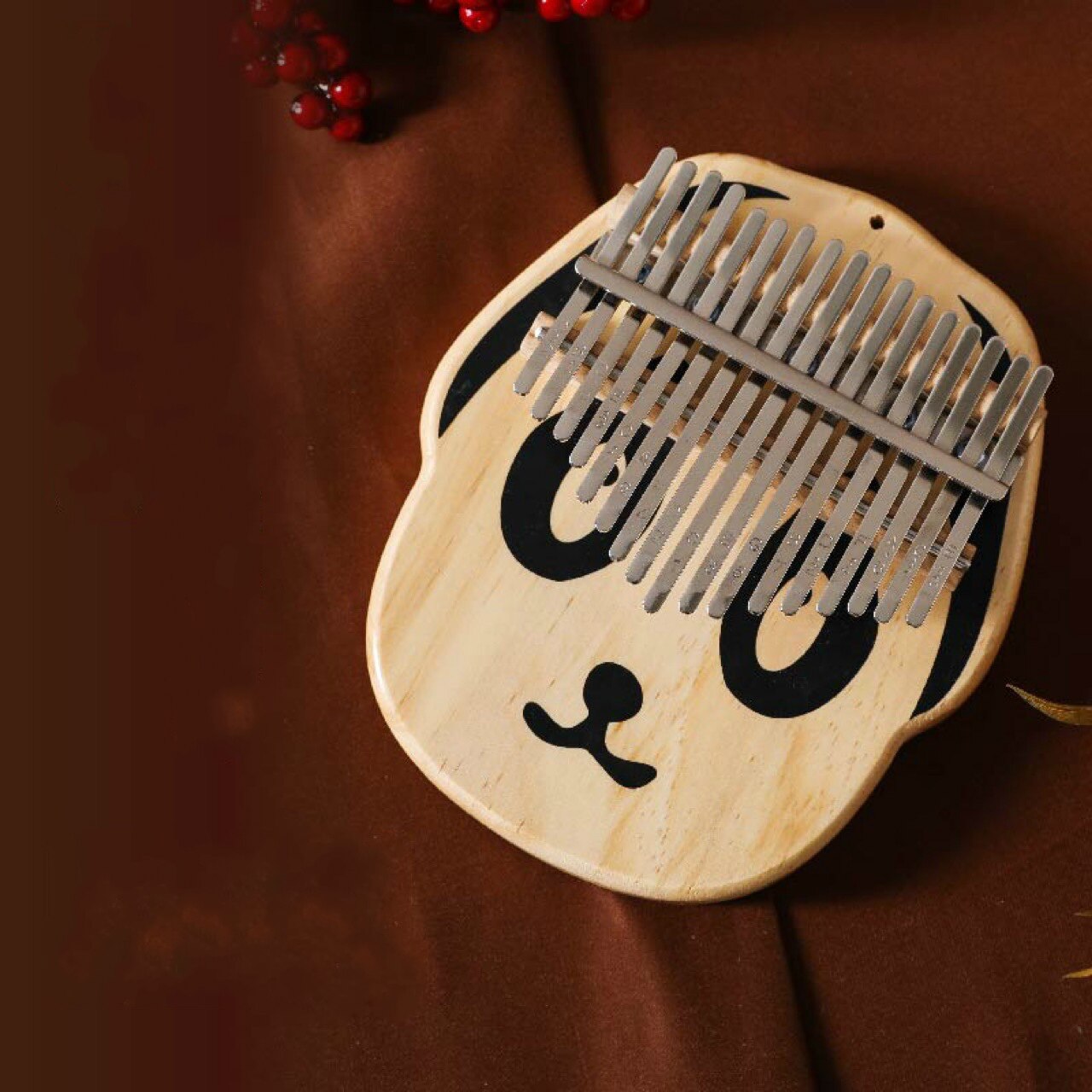 Kalimba 17 Key Thumb Piano Mahonie Muziekinstrumen... – Grandado